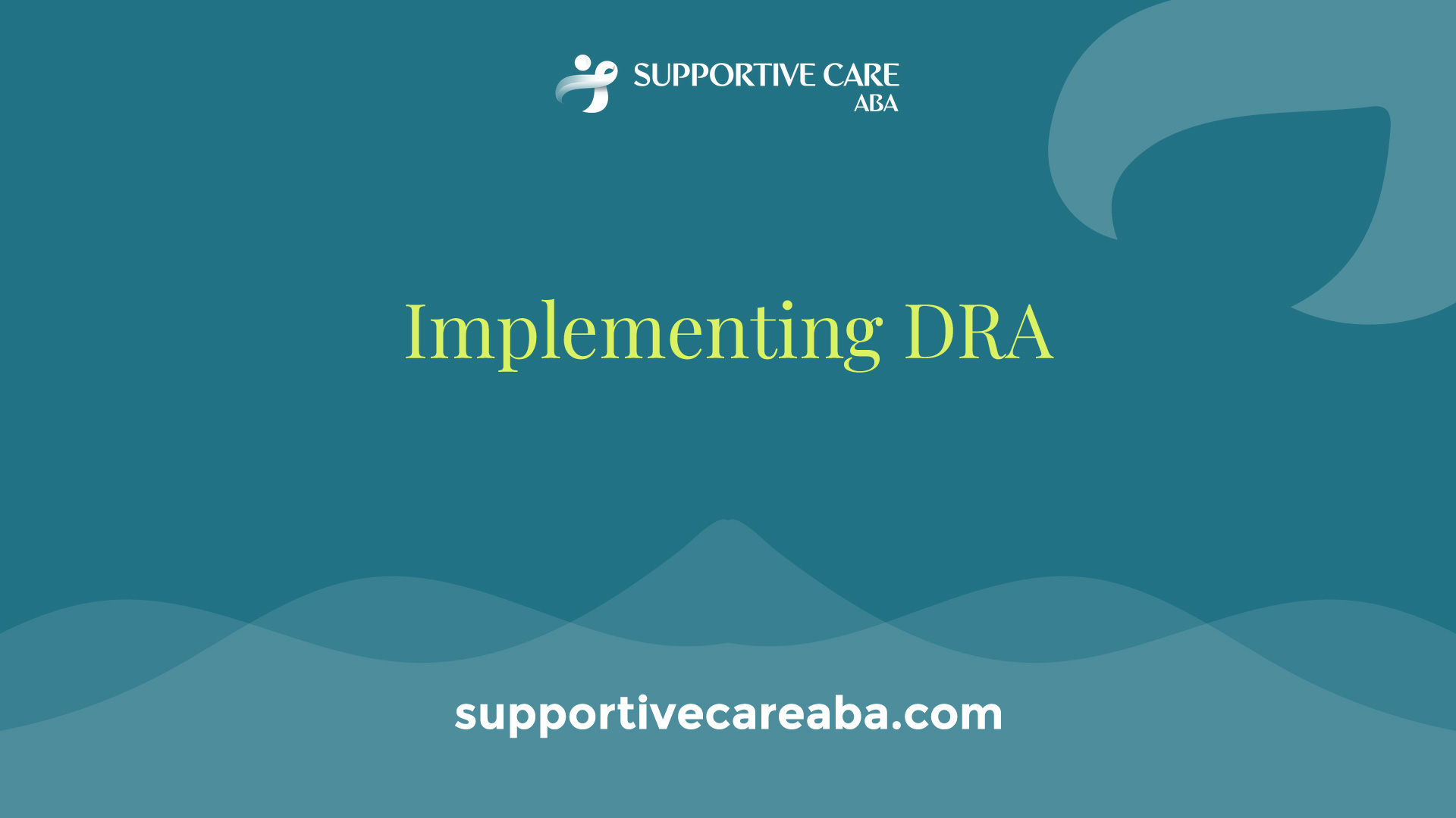 Differential Reinforcement Of Alternative Behavior